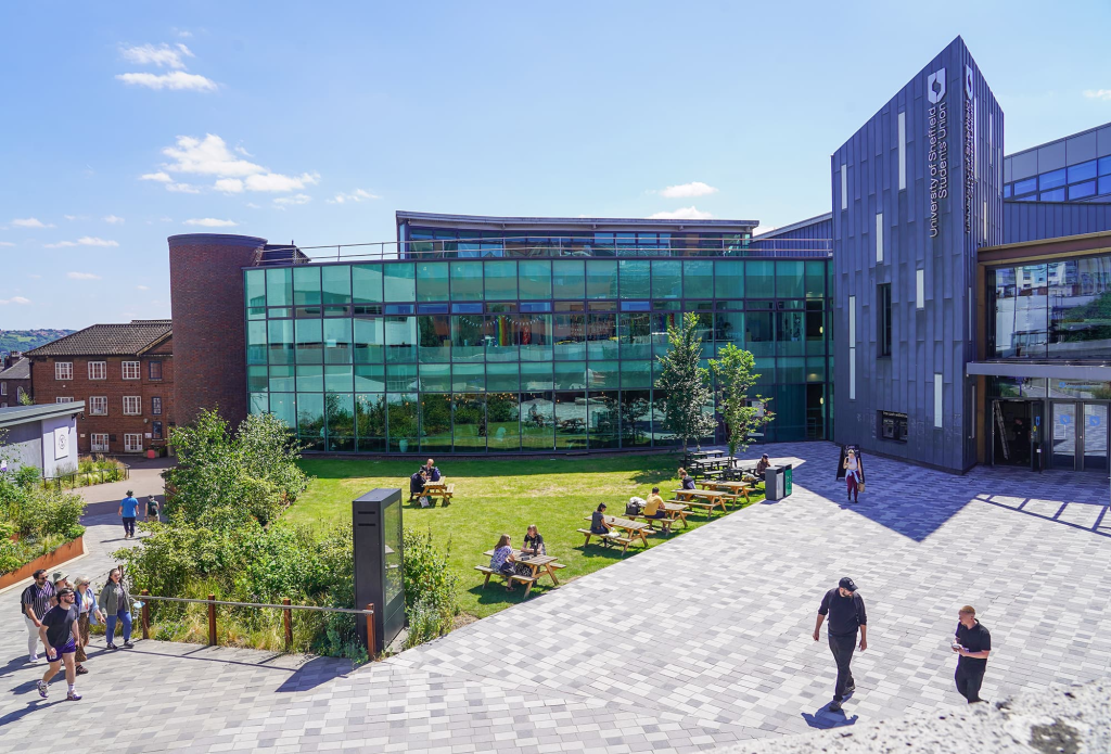 Sheffield ranked top in the Russell group for the third year in a row ...